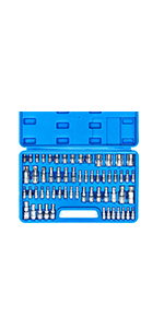 Amazon.com: CASOMAN 25 Piece Torx Bit Socket and Female External Socket Set, 13 Star Socket Bits ...