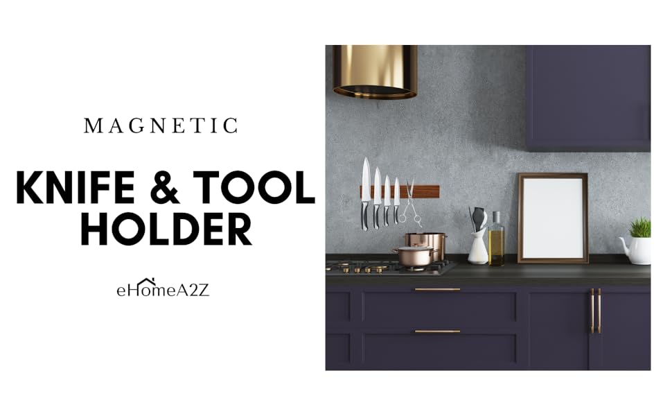 Amazon.com: EHOMEA2Z Magnetic Tool Holder (4 Pack) Heavy-Duty (12 Inch) Rack, Magnetic Wrench ...