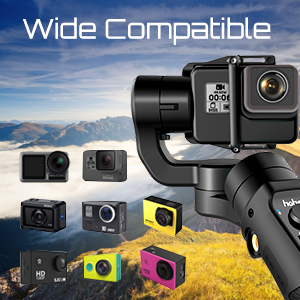 Amazon.com: Estabilizador de cardán de 3 ejes de mano para cámara de ...