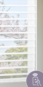 Amazon.com: Graywind Motorized Zebra Blinds Compatible with Alexa Google WiFi Hardwired Smart ...