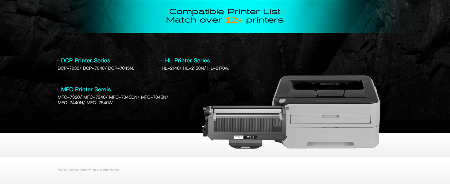 Amazon.com: iNKPAD TN360 TN330 Compatible Toner Cartridge Replacement for TN360 TN-330 High ...