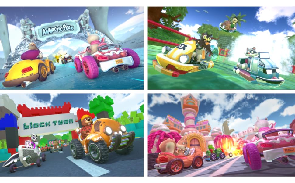 RENZO RACER - Kart Racing Simulation - Nintendo Switch : Amazon.co.uk ...