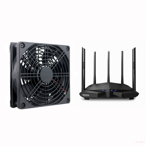 Upgraded 120mm 5V USB Powered PC Router Fan with Speed Controller High Airflow Cooling Fan for ...