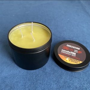 Amazon.com: Survival Candle 36 Hours Burning 3 Wicks Sweet Portable ...