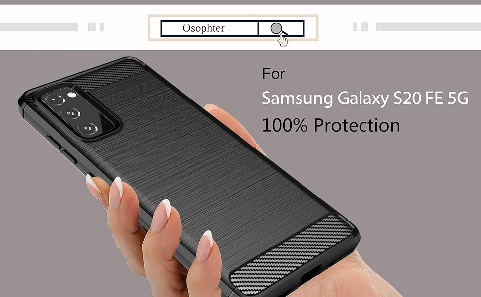 Amazon.com: Osophter for Galaxy S20 FE Case,Samsung S20 FE 5G Case Shock-Absorption Flexible TPU ...