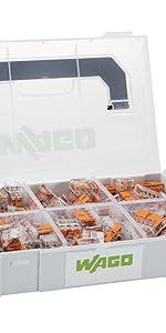 **Official & Genuine** WAGO 887-952 L-BOXX® Mini - 4mm² 221 Series Connectors in Sortimo Carry ...