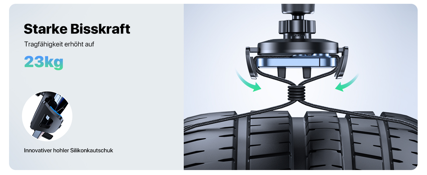 Miracase Handyhalterung Auto【2023 Neuester Doppelhaken】 Universal Handyhalter Auto Lüftung,360 ...