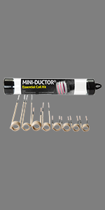 Induction Innovations MD99-660 Mini-Ductor 8-Piece Induction Essential Coil Kit, Flexible and ...