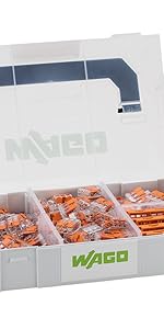 **Official & Genuine** WAGO 887-952 L-BOXX® Mini - 4mm² 221 Series Connectors in Sortimo Carry ...