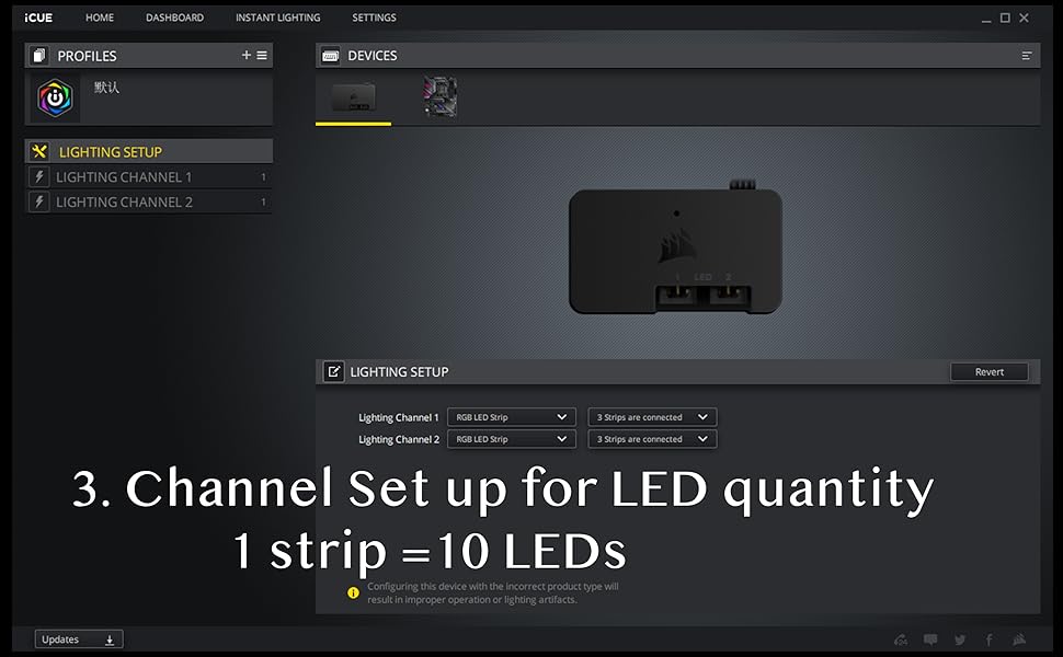 Ezdiy Fab Adapter Cable For Corsair Lighting Node Pro And For Corsair Icue Commander Pro Hub Is