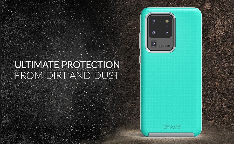 Amazon.com: Crave Dual Guard Cellular Phone Case for Samsung Galaxy S20 Ultra, 5G, Shockproof ...