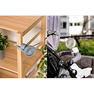 Amazon | PRISMATE(プリズメイト) ハンズフリー 5wayミニファン PR-F063 (NV（ネイビー）) | PRISMATE(プリズメイト) | 携帯扇風機 通販