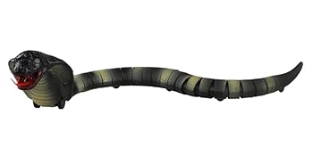 Amazon.com: PWTAO Remote Control Snake Realistic Snake Toys Fake Snakes ...