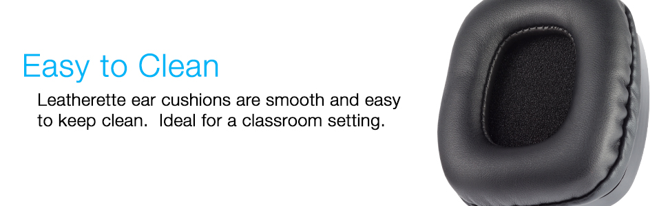 Amazon.com: Cyber Acoustics Stereo USB Headset (AC-6012), Unidirectional Microphone with ...