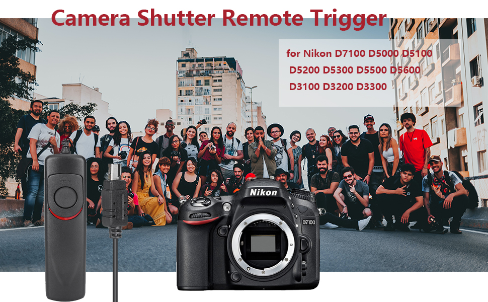 Amazon.com : MC‑DC2 Camera Wired Shutter Release Remote Control for Nikon D7100 D5000 D5100 ...