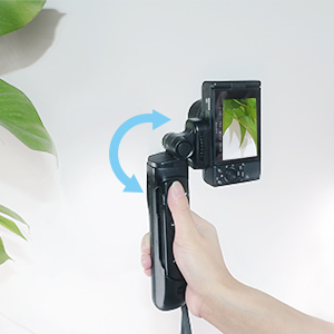 Amazon.com : AODELAN Wireless Shooting Grip Tripod with Remote Control for Vlogging, for Sony ZV ...