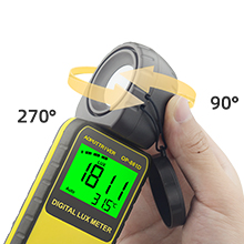 Handheld Light Meter, AOPUTTRIVER AP-881E Digital Illuminance Light Meter with 0.01~300,000 Lux ...