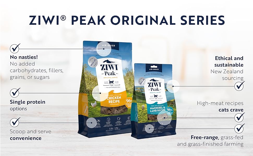 Ziwi Peak Cat Air Dried Lamb 400g : Buy Online at Best Price in KSA - Souq is now Amazon.sa: Pet ...