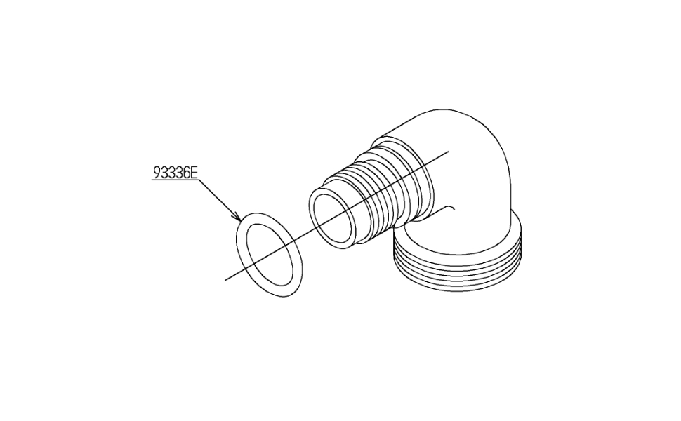 Amazon | TOTO シャワーエルボ(TMJ46・47・48型用) TH730-1 | 浴室水栓用パーツ