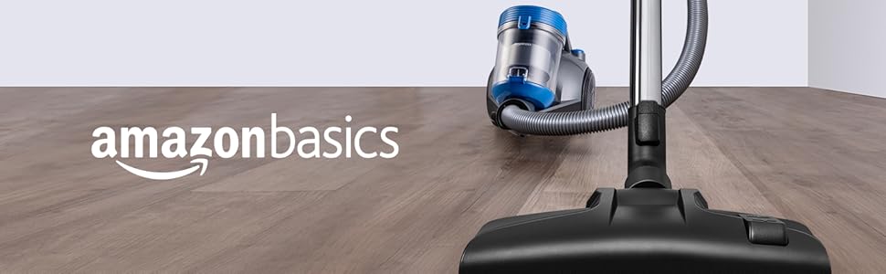 Amazon Basics Powerful Compact Lightweight Bagless Cylinder Vacuum ...