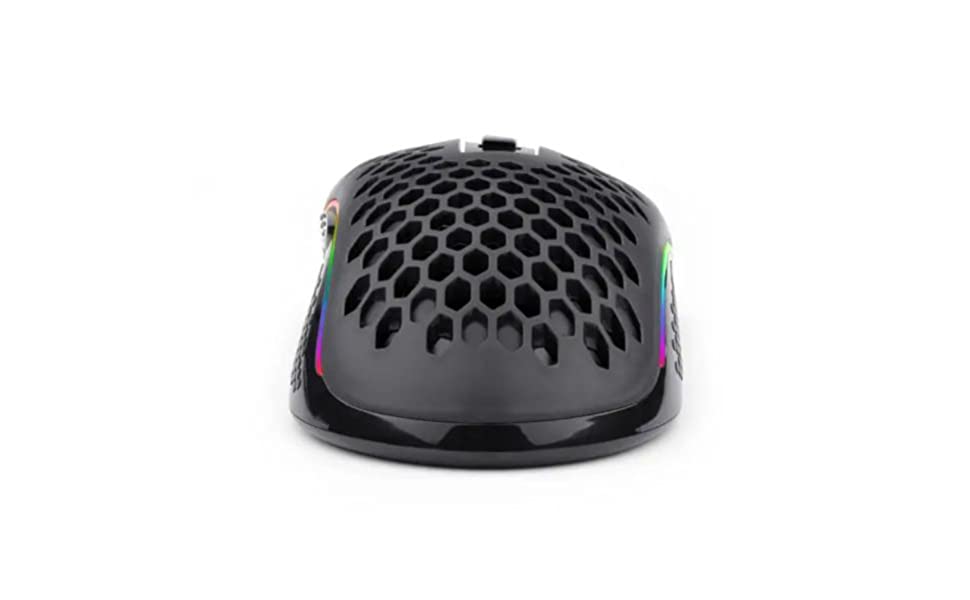 Redragon M988 Storm Lightweight RGB Gaming Mouse, 85g Ultralight Honeycomb Shell - 16,000 DPI ...