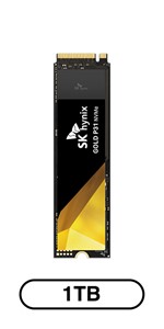 Amazon | エスケイハイニックス(SK hynix) Gold P31 1TB 内蔵SSD PCIe NVMe Gen3 M.2 2280 読み込み最大3,500MB TBW:750TB ...