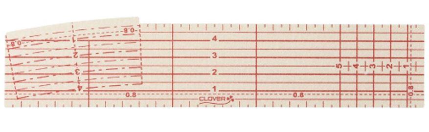 Amazon | Clover アイロン定規ロング 25-059 | メジャー・定規 通販