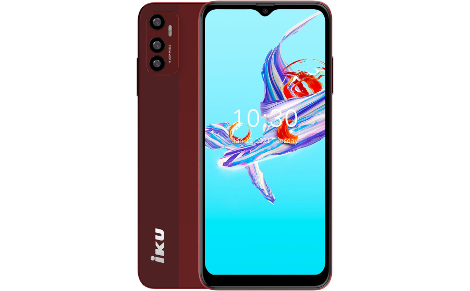 IKU Smart Phone A11 2+32GB 4G - 6.5" - Truffle Red: Buy Online at Best Price in Egypt - Souq is ...