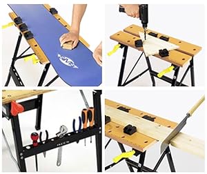 Amazon.co.jp: JEJアステージ ACCS 軽量作業台 ワークテーブル 作業机 DIY WB-007: 産業・研究開発用品