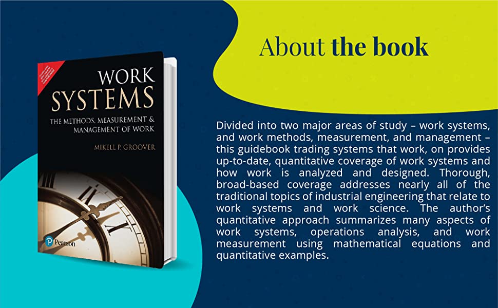 Work Systems: The Methods, Measurement & Management Of Work: Mikell P ...