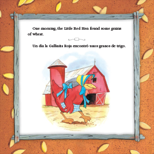 The Little Red Hen La Gallinita Roja Bilingual Storybook—Classic ...