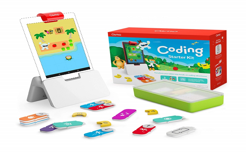 Osmo - Coding Starter Kit für Fire Tablet - 3 lehrreiche Lernspiele - Ab 5-10 Jahren ...