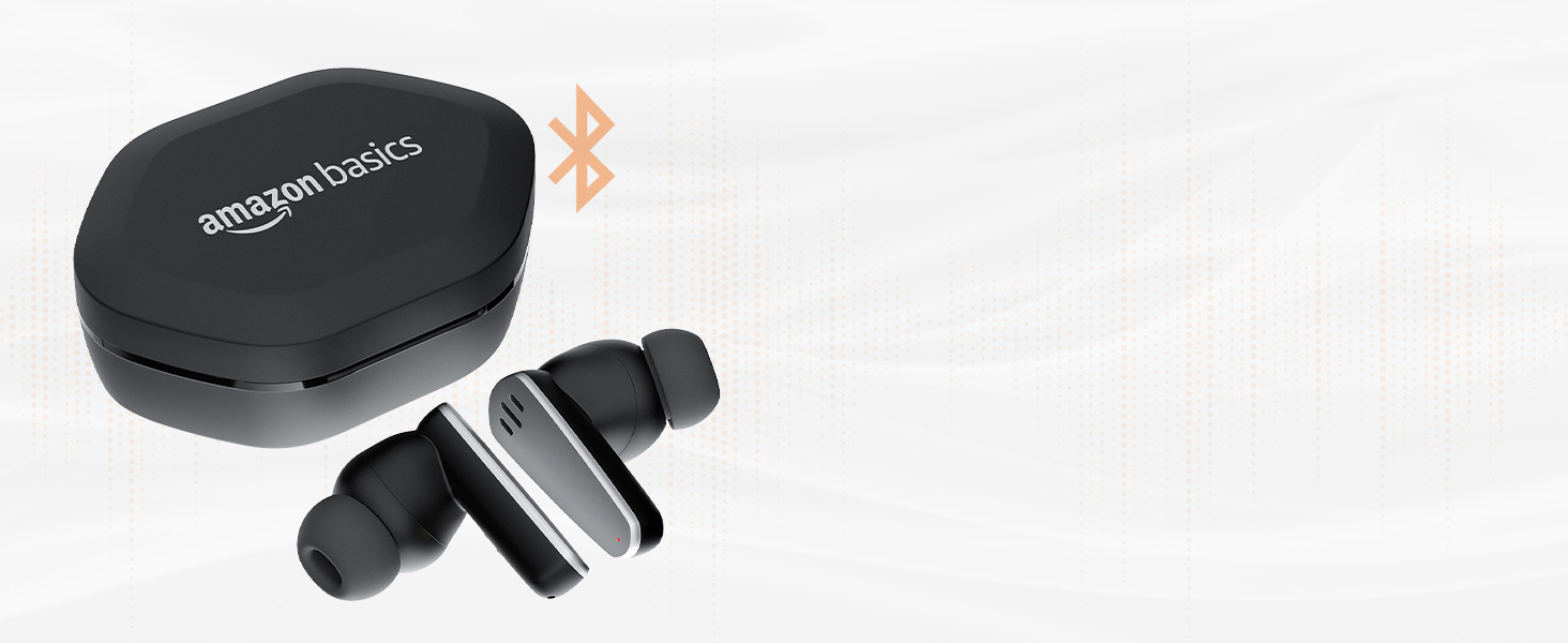 amazon basics Truly Wireless Earbuds with Environmental Noise ...