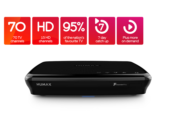 Humax FVP-5000T 500 GB Freeview Play HD TV Recorder - Black: Amazon.co ...