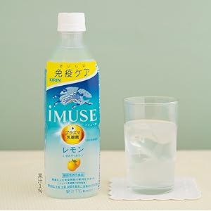 Amazon.co.jp: キリンビバレッジ iMUSE（イミューズ） レモン 500ml 24本 プラズマ乳酸菌 免疫ケア 機能性表示食品 ペットボトル 低カロリー : 食品・飲料・お酒
