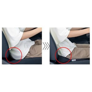 Amazon.co.jp: EXGEL(エクスジェル) ハグドライブコンパクトクッション ポリエステル ブラック HUD13-BK クッション お尻が痛くならない 車 日本製 腰痛対策 腰痛 ...