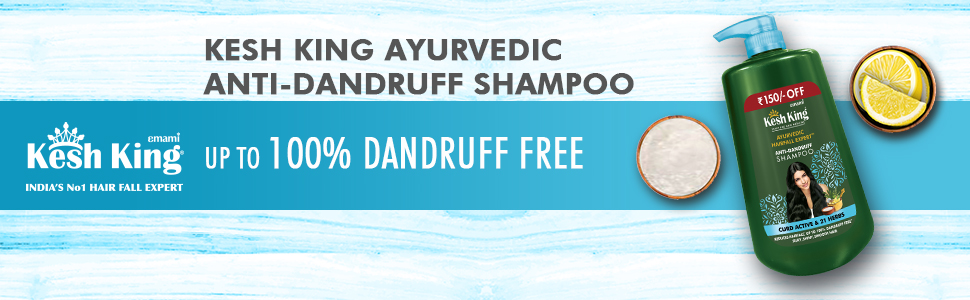 Buy Kesh King Emami Kesh King Scalp And Hair Medicine Ayurvedic Hairfall Expert Anti-Dandruff ...