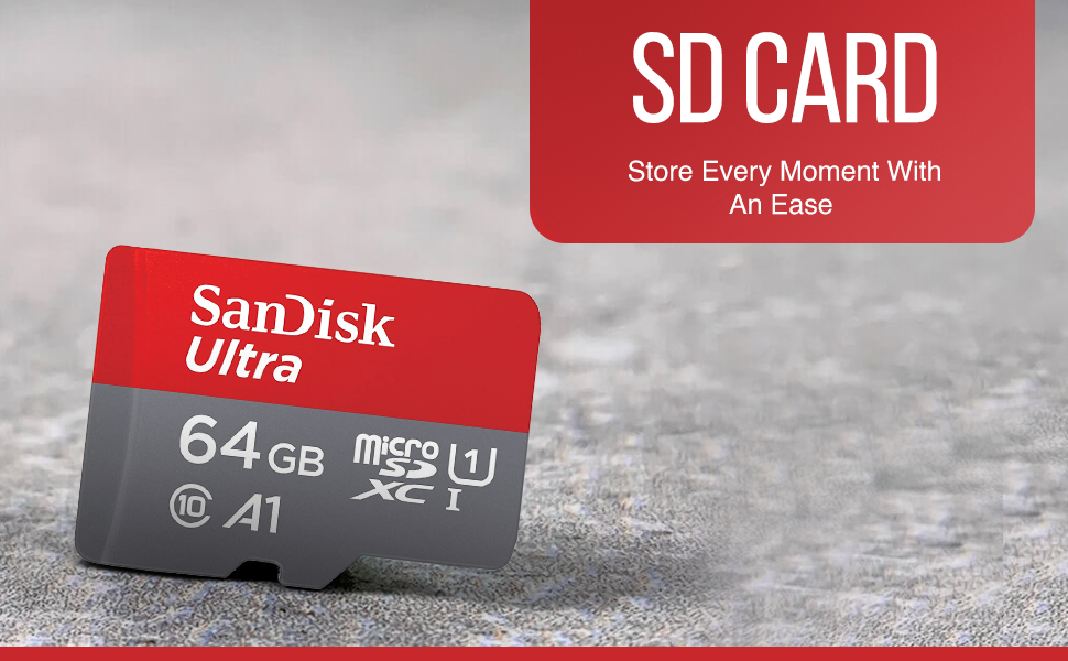 SanDisk 64GB Ultra UHS I MicroSD Card 140MB/s R, for Smartphones, SDSQUAB-064G-GN6MN : Buy ...