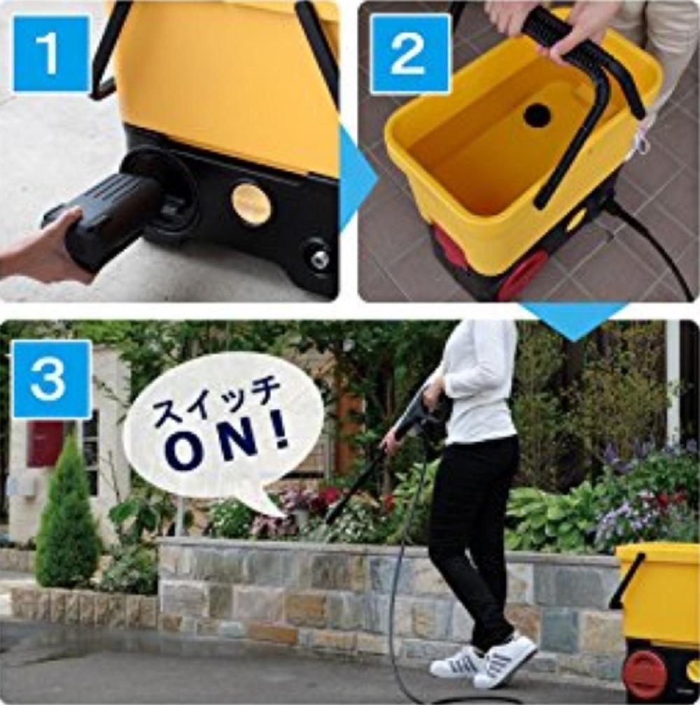 Amazon | アイリスオーヤマ 高圧洗浄機 タンク式 充電タイプ SDT-L01 | 高圧洗浄機本体