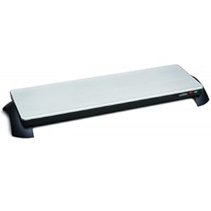 Amazon.com | Cordless Warming Tray by Salton | Medium Electric Hot Plate | Cooking, Serving ...