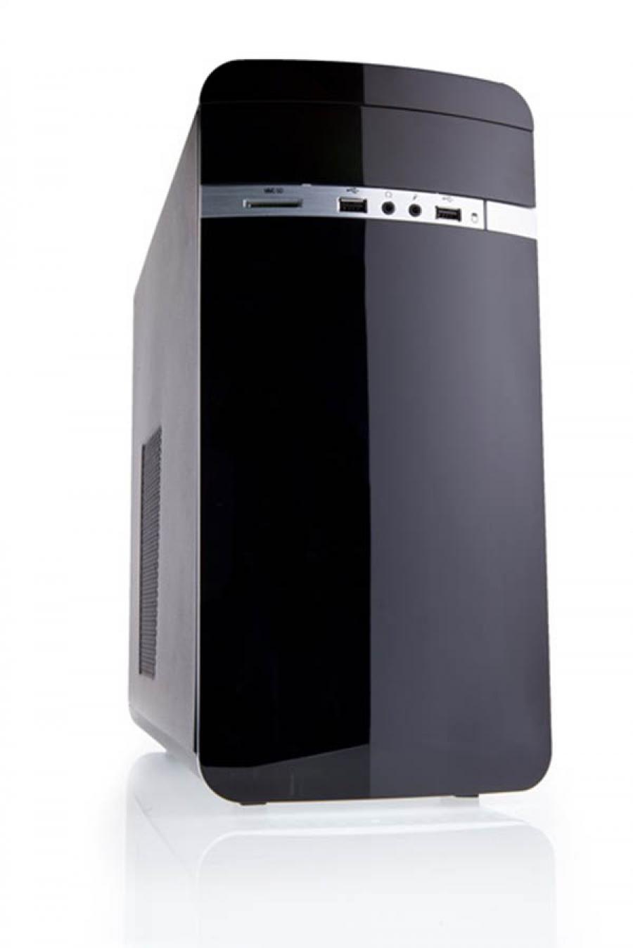 iTek Otto Midi Tower Matx Case per PC, Nero: Amazon.it: Informatica