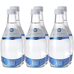 Souroti Carbonated Mineral Water, 6 X 250 ml, Pack of 1 : Buy Online at Best Price in KSA - Souq ...