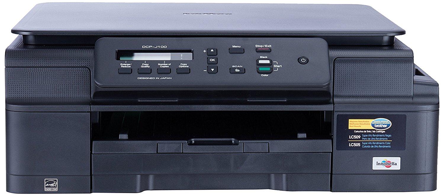 Brother DCP-J100 Impresora Multifuncional de Inyección de Tinta: Amazon ...