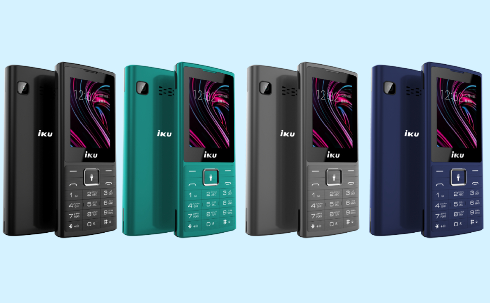 موبايل IKU S5 مساحة 32 ميجابايت- لون رمادي، من اي كيه يو، اس 5، بشريحتين : Amazon.eg