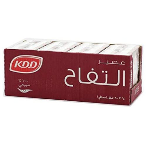 Kdd Apple Juice, 24 X 180 ml- Pack of 1 : Buy Online at Best Price in KSA - Souq is now Amazon ...