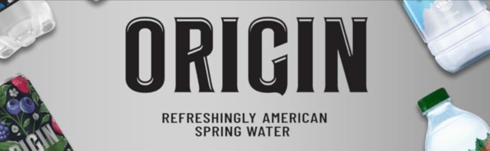 Amazon.com: ORIGIN Organic & Non-GMO Peach Flavor Sparkling Water, 12 Fl Oz, Recyclable Aluminum ...