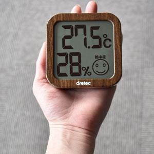 Amazon.co.jp : dretec(ドリテック) 温湿度計 デジタル 温度計 湿度計 大画面 コンパクト O-271WT(ホワイト) : ホーム＆キッチン