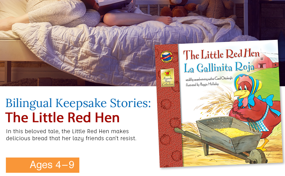 The Little Red Hen La Gallinita Roja Bilingual Storybook—Classic ...