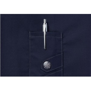 Amazon.co.jp: 自重堂(Jichodo) Jawin 空調服半袖ブルゾン 54040 シルバー 4L : ファッション