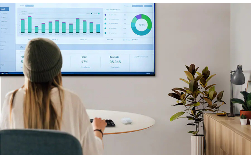 Samsung 75 Inch 4K UHD Smart LED TV with Built-in Receiver and Remote ...